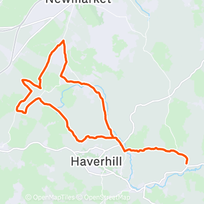 Friday ride to Balsham | 39.0 mi Cycling Route on Strava
