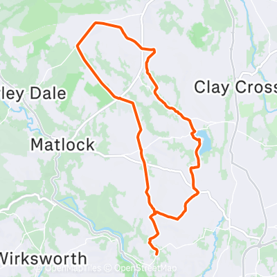 Ashover Loop | 35.3 km Cycling Route on Strava