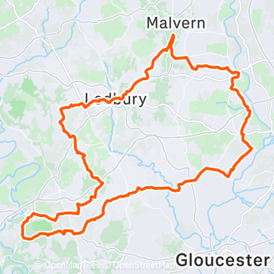 Upton Malvern Colwall | 66.8 mi Cycling Route on Strava