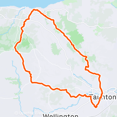 Quantocks Gravel 68 | 68.1 km Cycling Route on Strava