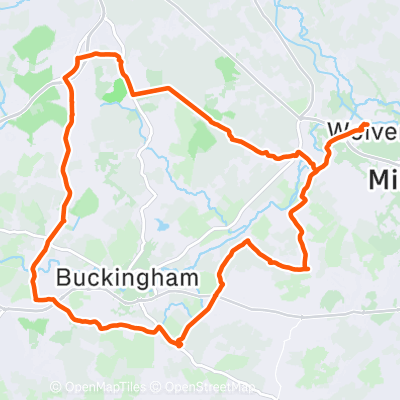 Silverstone to Padbury | 58.6 km Cycling Route on Strava