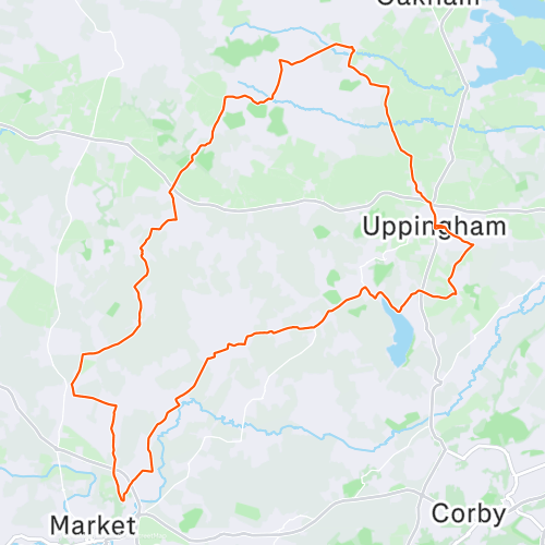 Uppingham 60km Loop (via Bowden Stores Cafe) | 61.5 km Road Cycling ...
