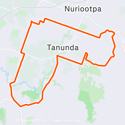 GW Lyndoch B - Lyndoch, Seppeltsfield, Angaston | 56.4 km Cycling Route ...