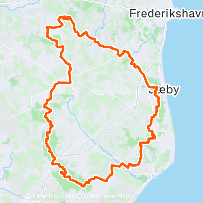 Vendsyssel rundt 1. etape | 108.3 km Cycling Route on Strava
