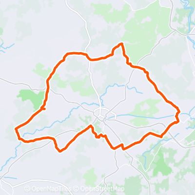 Aylesbury Loop v1 | 57.3 km Cycling Route on Strava