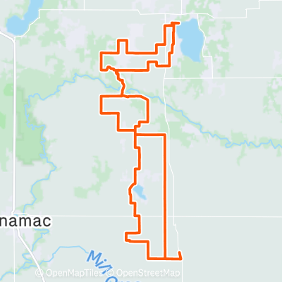 53 Mile Gravel Birthday Ride | 53.5 mi Cycling Route on Strava