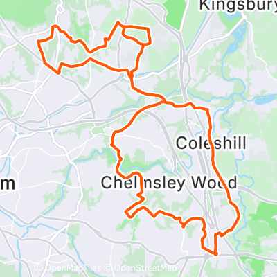 FlyBB_Fast_5loops | 45.2 mi Cycling Route on Strava