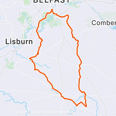 Saintfield/Spa V65 | 41.8 mi Cycling Route on Strava