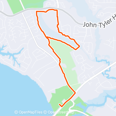 Patriots Tri Olympic Run | 10.2 km Running Route on Strava