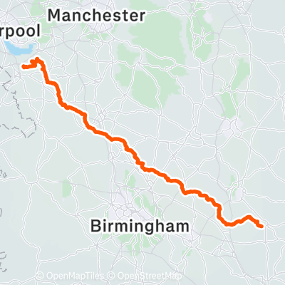 Back from Chester | 133.4 mi Cycling Route on Strava