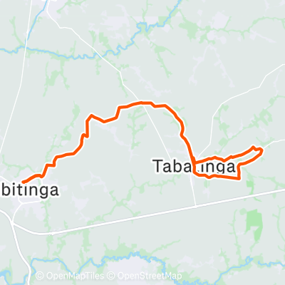 Pedalada Tabatinga Capelinha | 64.1 km Cycling Route on Strava