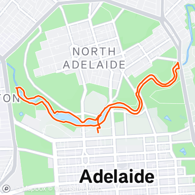 Adelaide River Loop | 10.0 km Running Route on Strava