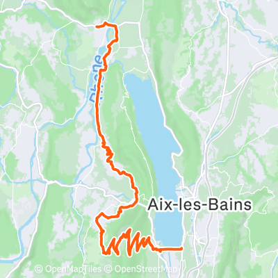 Fri 14/7 Mont Chat > Culoz | 60.7 km Cycling Route on Strava