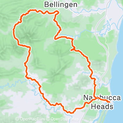 nambucca route | 90.5 km Cycling Route on Strava
