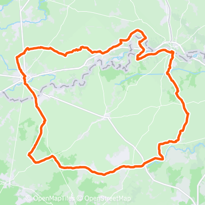 Sortie vélo le midi pour le 04 | 86.9 km Cycling Route on Strava