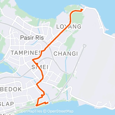 14KM ECP - Changi Village via Bedok - Simei - Tampines - Loyang PCN ...