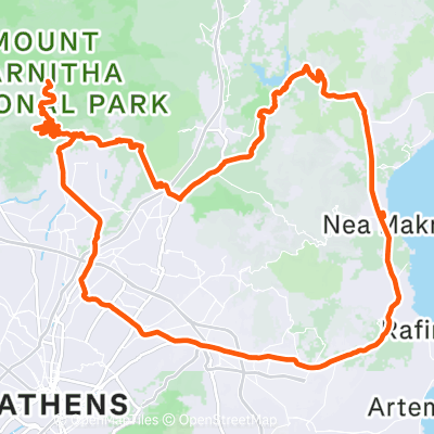 Parnitha | 113.9 km Cycling Route on Strava