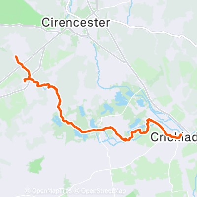 Cricklade to Source and Kemble station | 14.1 mi Running Route on Strava