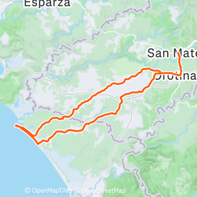 Recon La Serie MTB Orotina | 56.1 km Mountain Biking Trail on Strava
