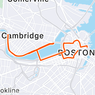 Boston Run to Remember Half | 11.0 mi Running Route on Strava
