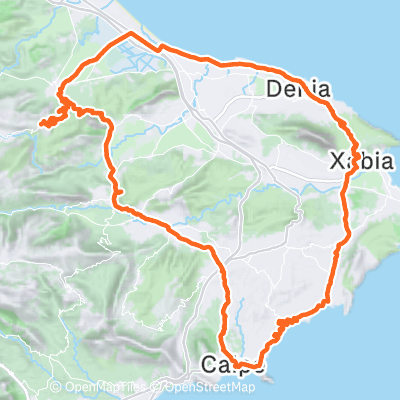 fri 9th calpe | 109.7 km Cycling Route on Strava