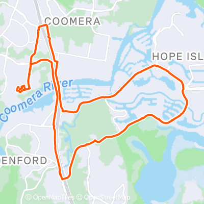 Coomera 25km | 25.7 km Cycling Route on Strava