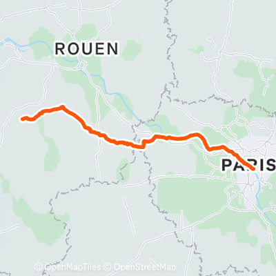 Bernay | 164.2 km Cycling Route on Strava