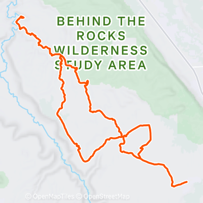 Behind the Rocks Ultra 50k | 31.2 mi Trail Running Route on Strava