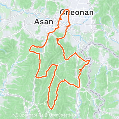 양평대비 훈련1 | 115.6 km Cycling Route on Strava