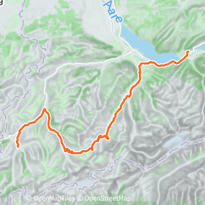 Interlaken to Gstaad | 86.7 km Cycling Route on Strava