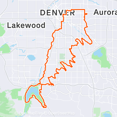 Chatfield Reservoir 75-Miler | 75.4 mi Cycling Route on Strava