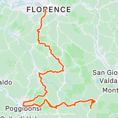 E5 toscane 2023 | 106.3 km Cycling Route on Strava