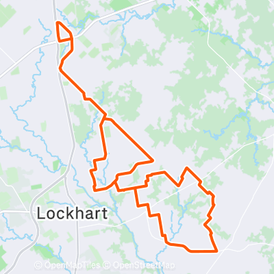 Lockhart Dirt n' Gravel Exlploration | 50.8 mi Cycling Route on Strava