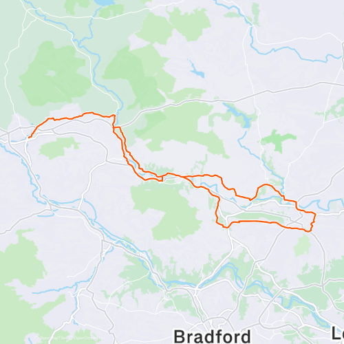 26th January: Arthington, Bramhope, Menston and Ilkley | 77.3 km ...