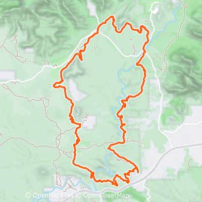 Girdner -> Aerie -> Outer Limits Loop | 18.3 mi Mountain Biking Trail ...