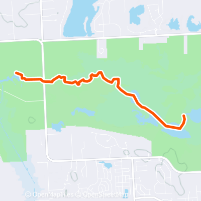 Proud Lake Boat Launch to Powers Beach Kayak | 2.9 mi Hiking Trail on ...