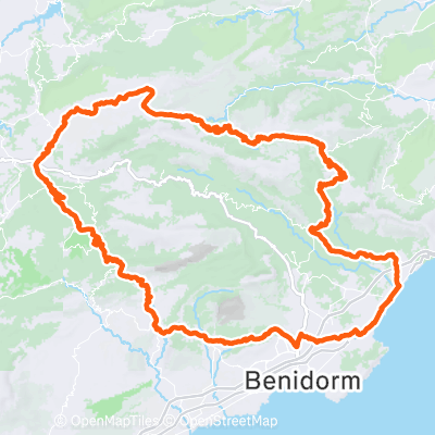 Altea Day 2 shorter - Tudons loop | 72.4 mi Cycling Route on Strava