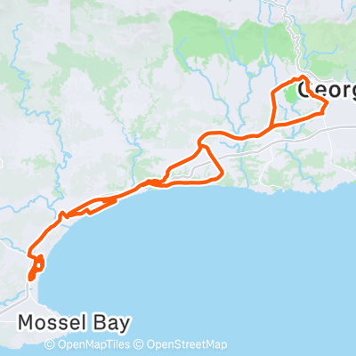 102km Hartenbos road | 102.9 km Cycling Route on Strava