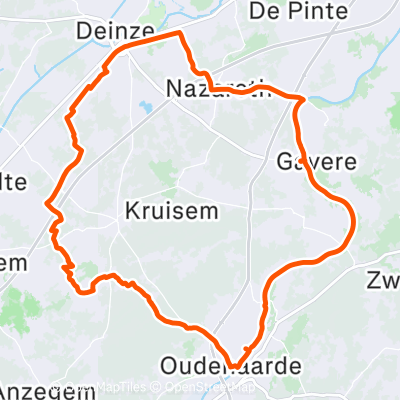 rustig los | 54.0 km Cycling Route on Strava