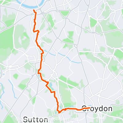 wandle route | 17.6 km Cycling Route on Strava