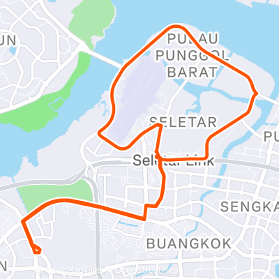yck-seletar-yck | 24.7 km Cycling Route on Strava