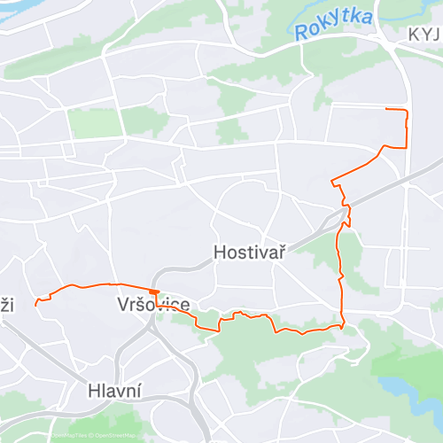 Michle -> TTC TechKom v3 | 12.1 km MTB Cycling Route on Strava