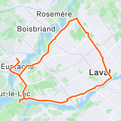 Dic Ann's St-Eustache | 50.4 km Cycling Route on Strava