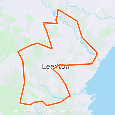 Leeston 50km loop | 52.9 km Cycling Route on Strava
