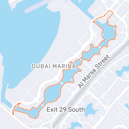 Marina Loop | 8.6 km Road Running Route on Strava