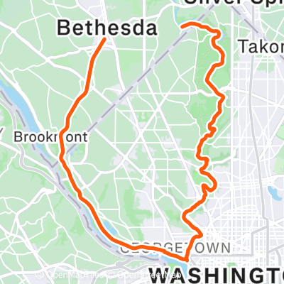 17 miler | 17.1 mi Running Route on Strava