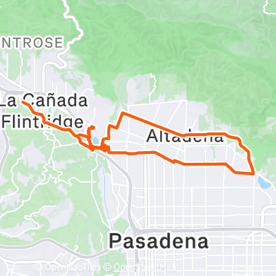 Desansco to Altadena | 17.8 mi Cycling Route on Strava
