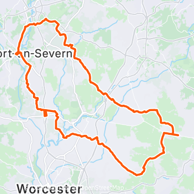 The feckenham forty fiver | 45.2 mi Cycling Route on Strava
