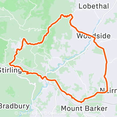 RTE Uraidla Pub Loop | 58.5 km Cycling Route on Strava