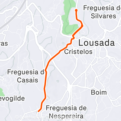 Casa - Complexo Desportivo Lousada | 8.7 km Cycling Route on Strava